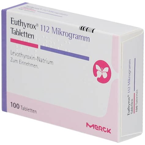 Euthyrox® 112 µg 100 St Mit Dem E Rezept Kaufen Shop Apotheke