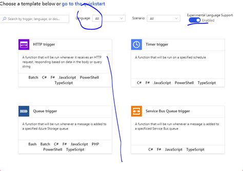 Missing Python Language When I Created Azure Function Stack Overflow