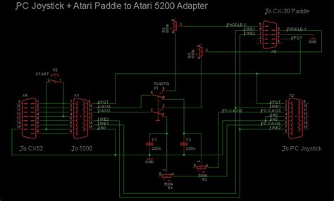 Pc Joystick To 5200 Schematic Page 2 Atari 5200 Atariage Forums
