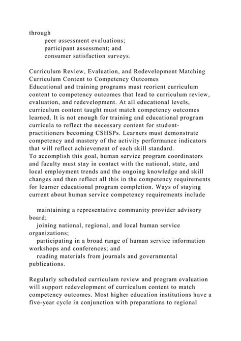 Chapter 8 National Community Support Skill Standards Project Impldocx