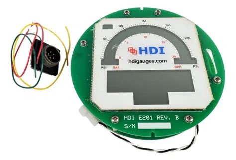 Display Com Placa Mãe P Medidor De Pressão Hdi 1000b2000b