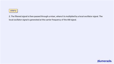 Solved Sketch A Block Diagram For A Synchronous Demodulator Of