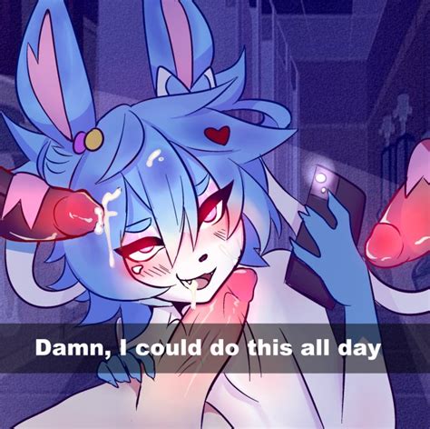 Rule 34 Accessory Anthro Blue Hair Bodily Fluids Bow Ribbon Caption