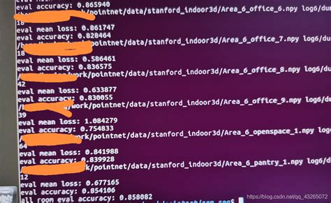 pointnet语义分割任务在s3dis数据集上复现 dididada~的博客 csdn博客 s3dis可视化