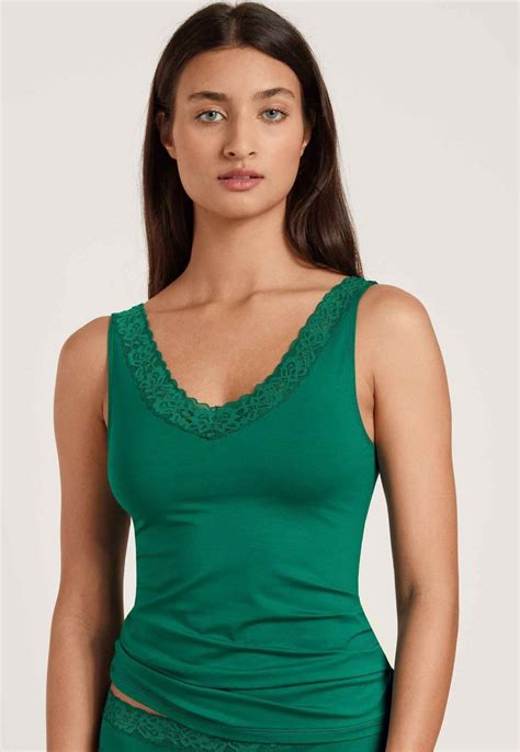 Calida Comfort Unterhemd Shirt Nevada Green Dunkelgrün Zalando