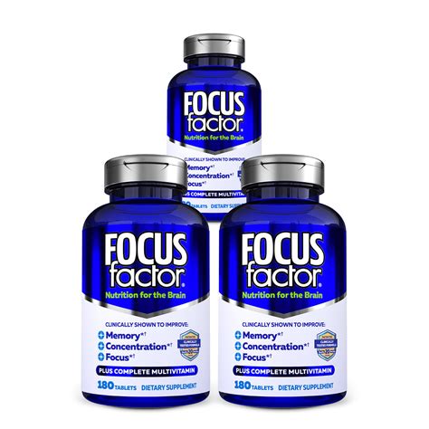 Focus Factor® Clinically Tested Brain Supplement Focus Factor®
