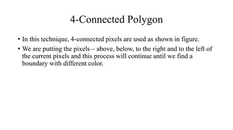Polygon Filling Algorithm