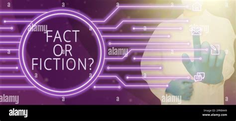 Inspiration Showing Sign Fact Or Fiction Concept Meaning Is It True Or Is False Doubt If