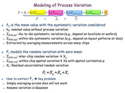 Ppt Chapter 4b Process Variation Modeling Powerpoint Presentation