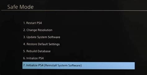 Connect A USB Storage Device That Contains An Update On PS4