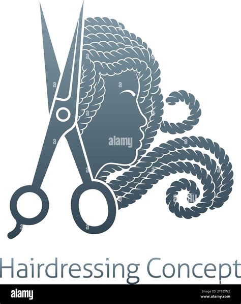 Caribbean Hairdresser Stock Vector Images Alamy