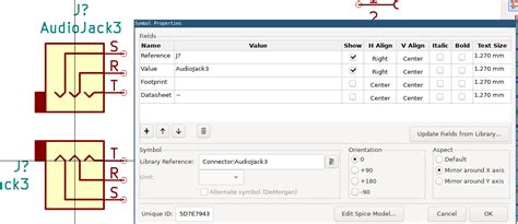 Audio Jack Upside Down · Issue 1722 · Kicad Kicad Symbols · Github