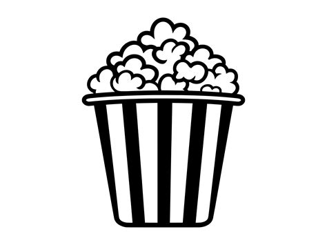 Popcorn Bucket Clip Art