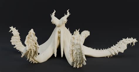 👹 Nu Udra Monster Hunter Wilds Figure・ Fichier Stl Pour Impression 3d