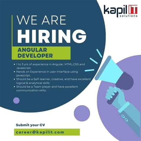 sri kanth on linkedin openings angular angulardeveloper hyderabad