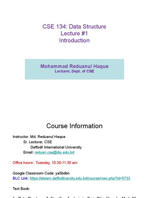 Datastructurelecture 01 Pdf Array Data Structure Matrix Mathematics