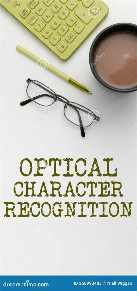 Inspiration Showing Sign Optical Character Recognition Business Approach The Identification Of