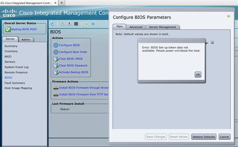 Ucs E 140s M2 Waiting Bios Post Error Cisco Community