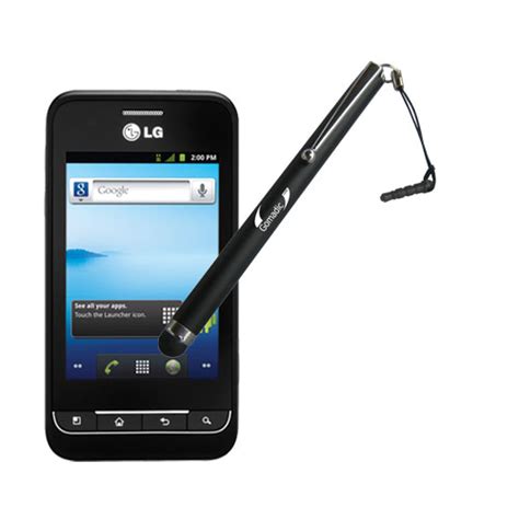 Gomadic Precision Tip Capacitive Stylus Pen Designed For The LG Optimus 2 Black Color