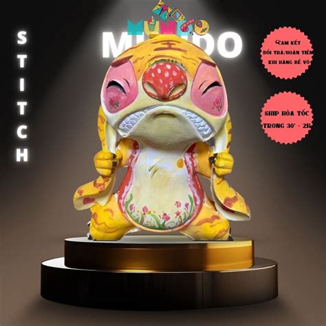Tô Tượng Thạch Cao Size Xxl Angry Stitch Stitch Nổi Giận Tượng Thạch