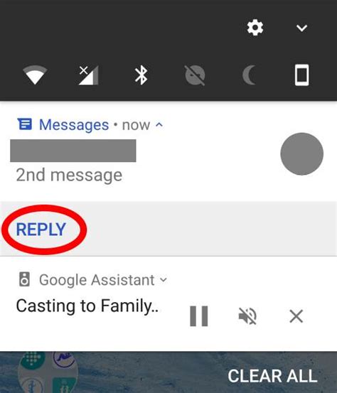 How To Use New Features Of Android Nougat Notification Panel Bundled Notifications Directly