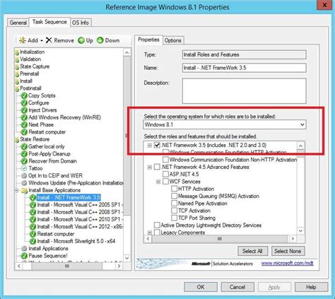 Cannot Install Net 35 On Windows 81 During Osd Ts Configuration
