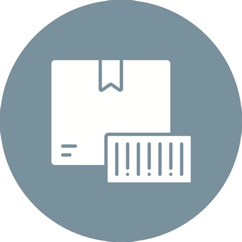 Premium Vector Package Barcode Vector Illustration Style