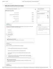 Excel Exam Plan Summary Assessment Review Pdf PM Excel Exam Plan Summary
