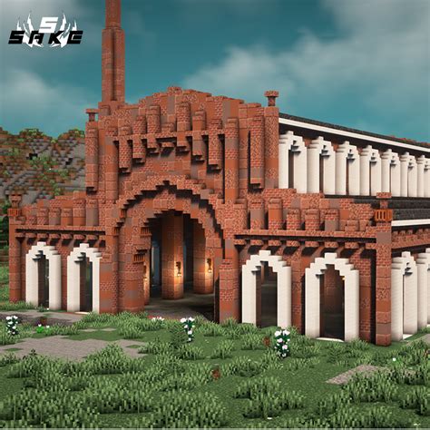 Brick Factory In 2025 Minecraft Plans Cute Minecraft Houses