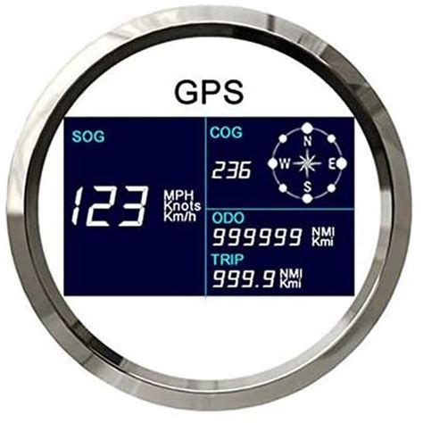 Eling Digital Gps Speedometer With Gps Antenna