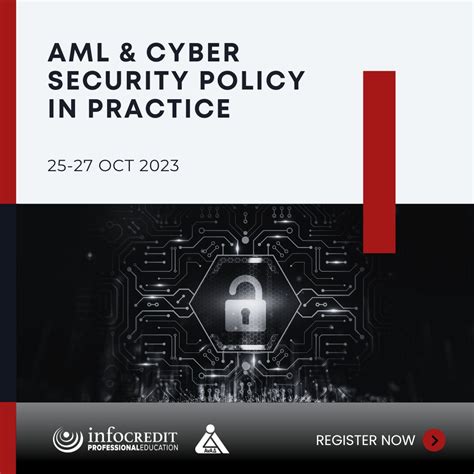 Aml And Cyber Security Policy In Practice Infocredit Professional Education