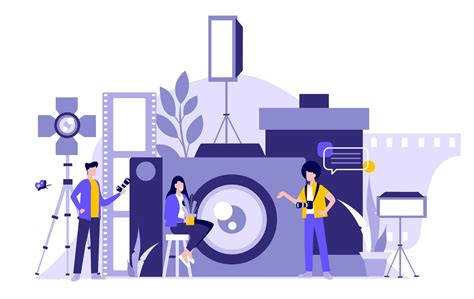 Photography Studio Illustration