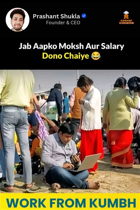 Prashant Shukla On Linkedin Mahakumbh Linkdin Salary Job Struggle