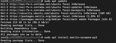 Install Matrix Synapse On Ubuntu IT Blog