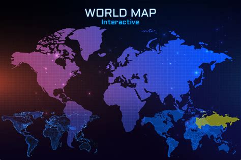 2d Flat World Map 2d Icons Unity Asset Store