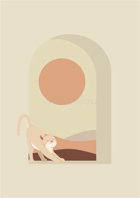 View From The Window Cat Peeking Through The Window Cat Life Concept