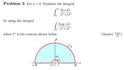 Solved Problem Let A Evaluate The Integral By Using Chegg