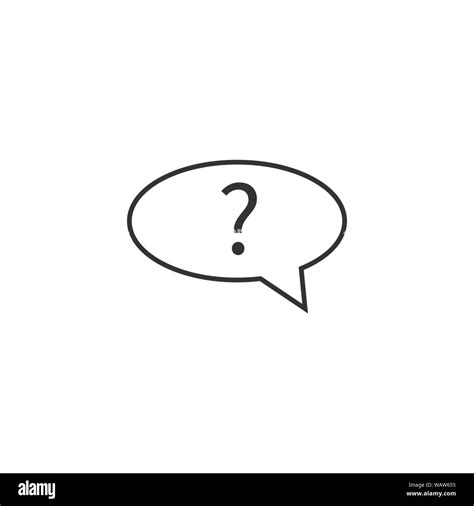 Vector Illustration Flat Design Help Query Question Mark Support
