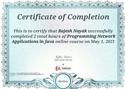 Rajesh Nayak On Linkedin Completed 2 Hours Of Programming Network Application In Java