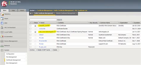 F5 BigIP Setting Up Virtual Server With SSL Offload