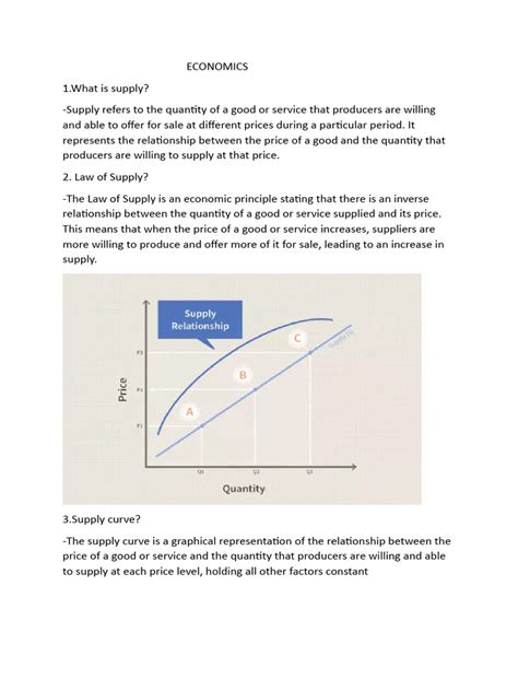 Economics Pdf Supply Economics Economic Surplus