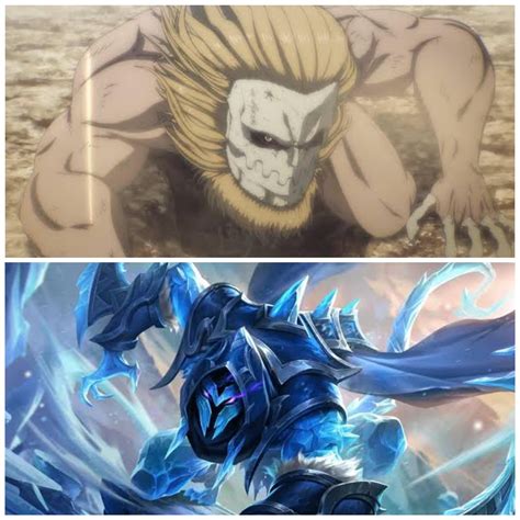 Some Ideas I Have For A 2nd Aot Collab In The Future Rmobilelegendsgame