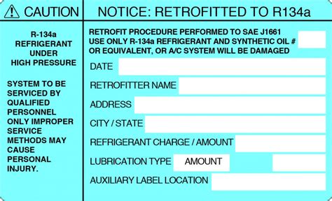 Sunair Label Retrofit Delux Ac Repair Tool Label Retrofitdeluxe