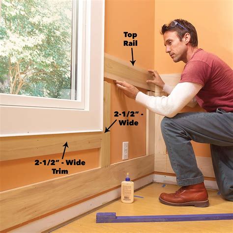How To Build Wainscoting From Stock Moldings At Paul Jamison Blog