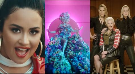 Demi Lovato Katy Perry And The Dixie Chicks All Released New Music