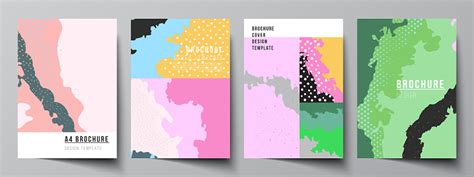 A4 커버 모형의 벡터 레이아웃 브로셔 전단지 레이아웃 커버 디자인 책 디자인 브로셔 커버를위한 디자인 템플릿 일본어 패턴 템플릿입니다 아시아 스타일의 풍경 배경 장식입니다