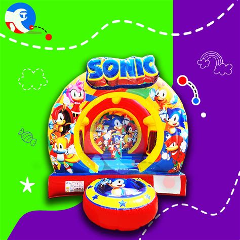 Sonic 3 X 4 Crazt Toys Brincolines Mejor Ofertas Y Diseños