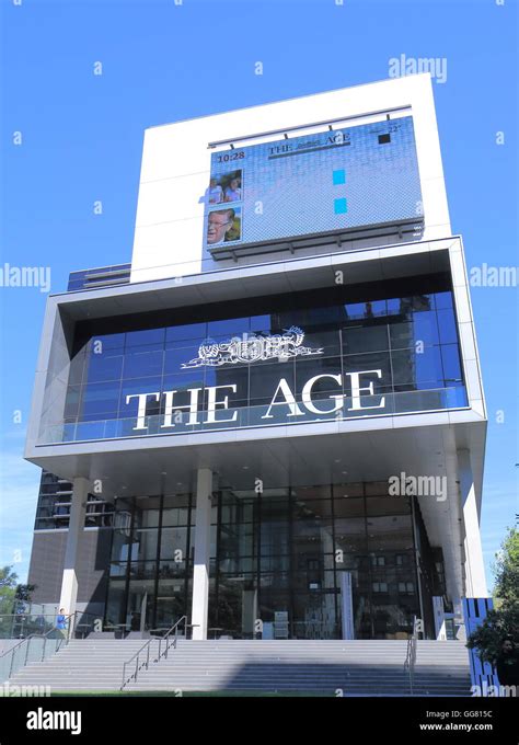The Age Newspaper Building In Melbourne Australia The Age Is A Daily