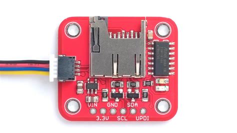 Technoblogy I2C SD Card Module PCB