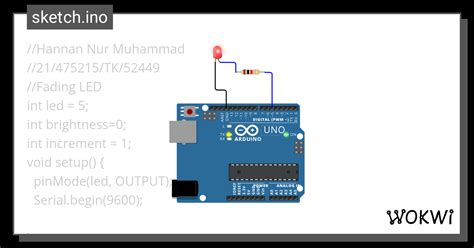 Tugas Sistem Mikroprosesor 1 Pasca Utshannan Nur Muhammadfading Led